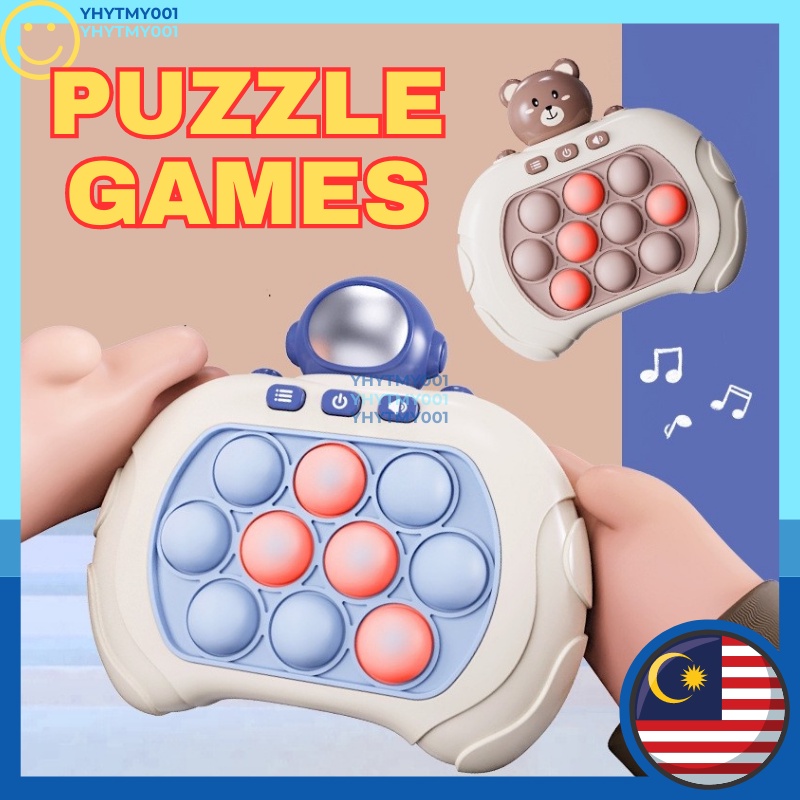 Quick Push Game Console Electronic Speed Push Through Popit Game Early ...