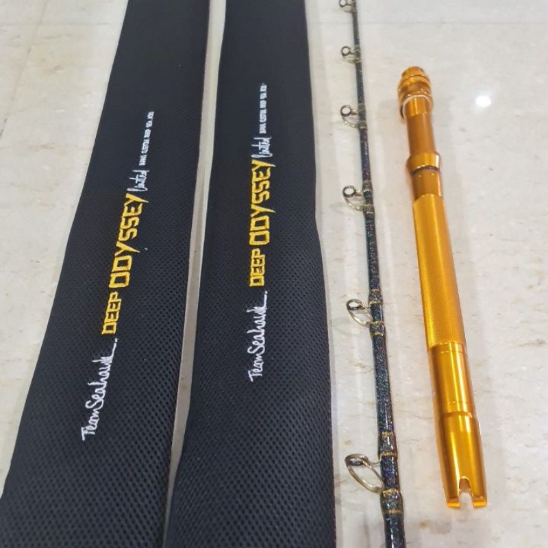 2021 New Seahawk Deep Odyssey Limited & Golden bull (Electric Reel) Rod ...