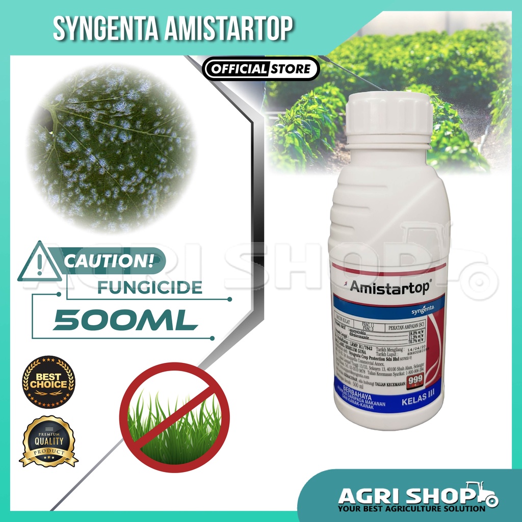 Agrishop 500ml Syngenta Amistartop Fungicide Amistar Top Difenoconazole ...