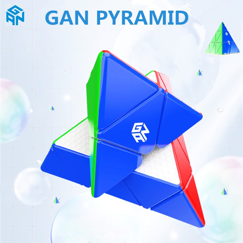 GAN Cube GAN Pyraminx Magnetic 3x3 Cube GAN Pyramid Enhanced Uv ...
