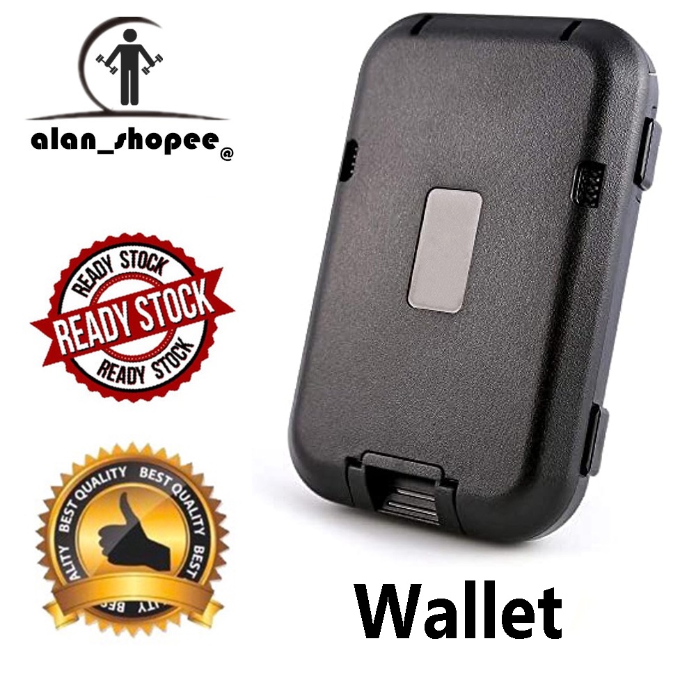 Wallets anti RFID Blocking Wallet for Men with Removable Money Clip ...