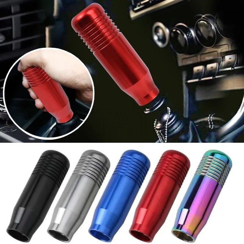 Car Aluminum Manual Gear Shift Knob / Universal Long Shift Lever with ...