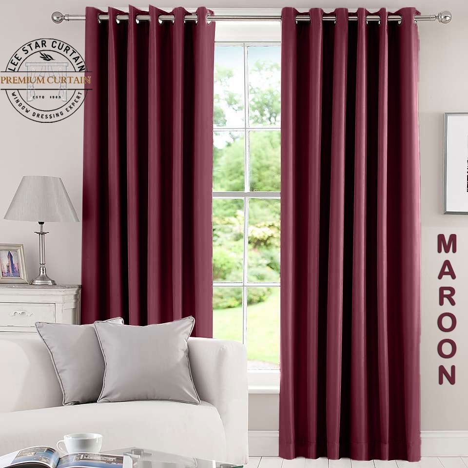 G7 RING/HOOK Type-Langsir/Langsir Blackout/Curtain/Langsir Pintu Bilik ...