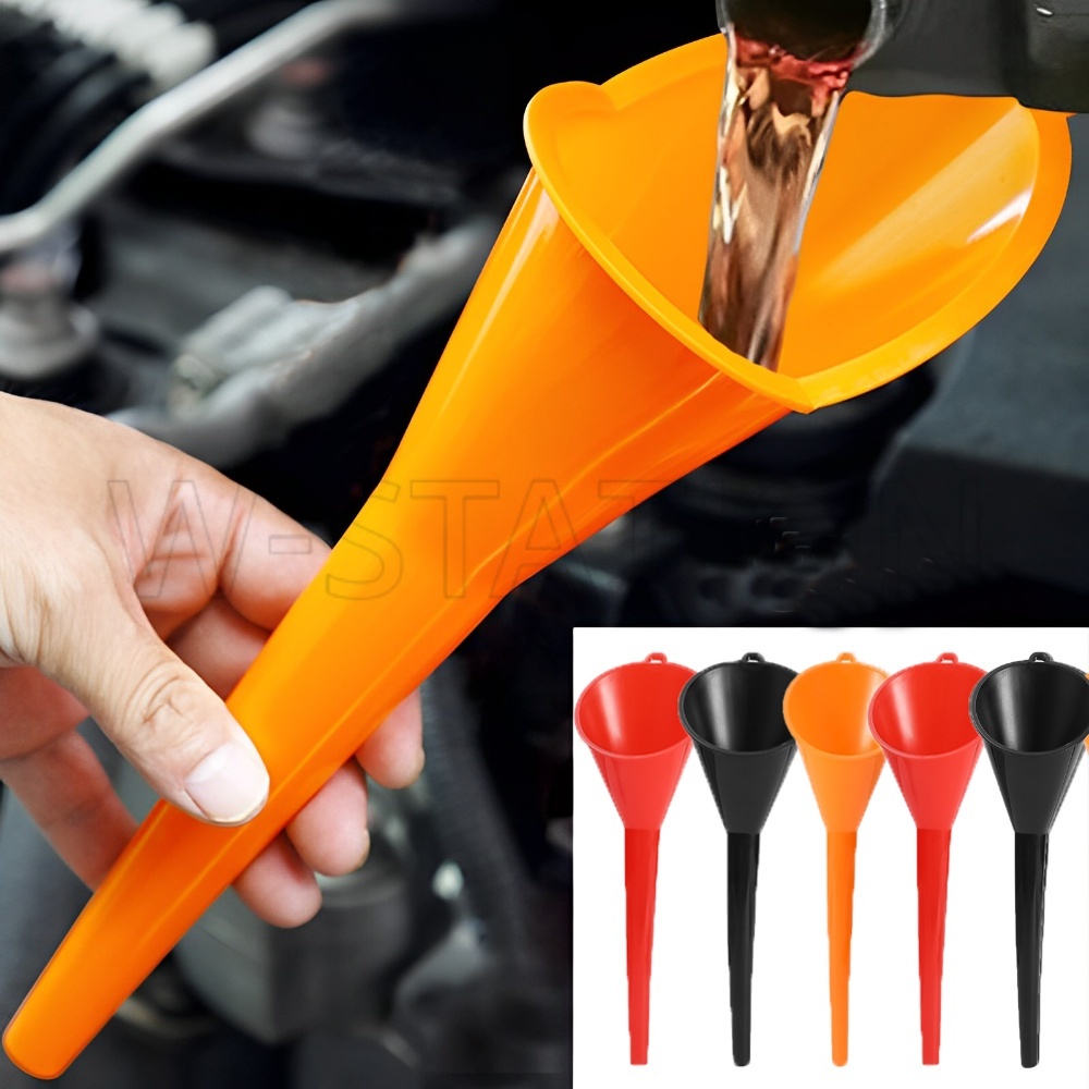 Anti-splash Car Long Mouth Hand Free Support Refueling Funnel ...