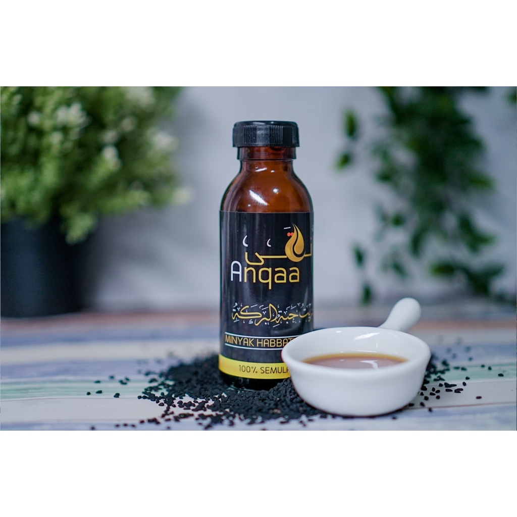 (Original) Minyak Habbatus Sauda Black Seed Oil - Anqaa (High Quality ...