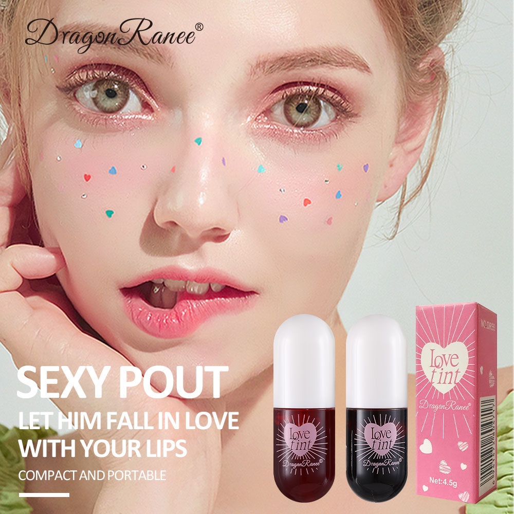 Dragon Ranee Mirror Lip Gloss Matte Lipstick Set Grape Purple Sexy ...