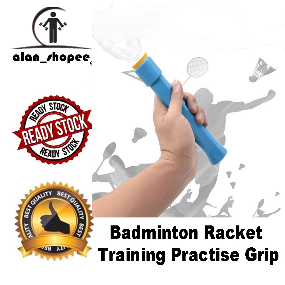 Badminton Racket Training Practise Grip Correction Finger Wrist Force ...