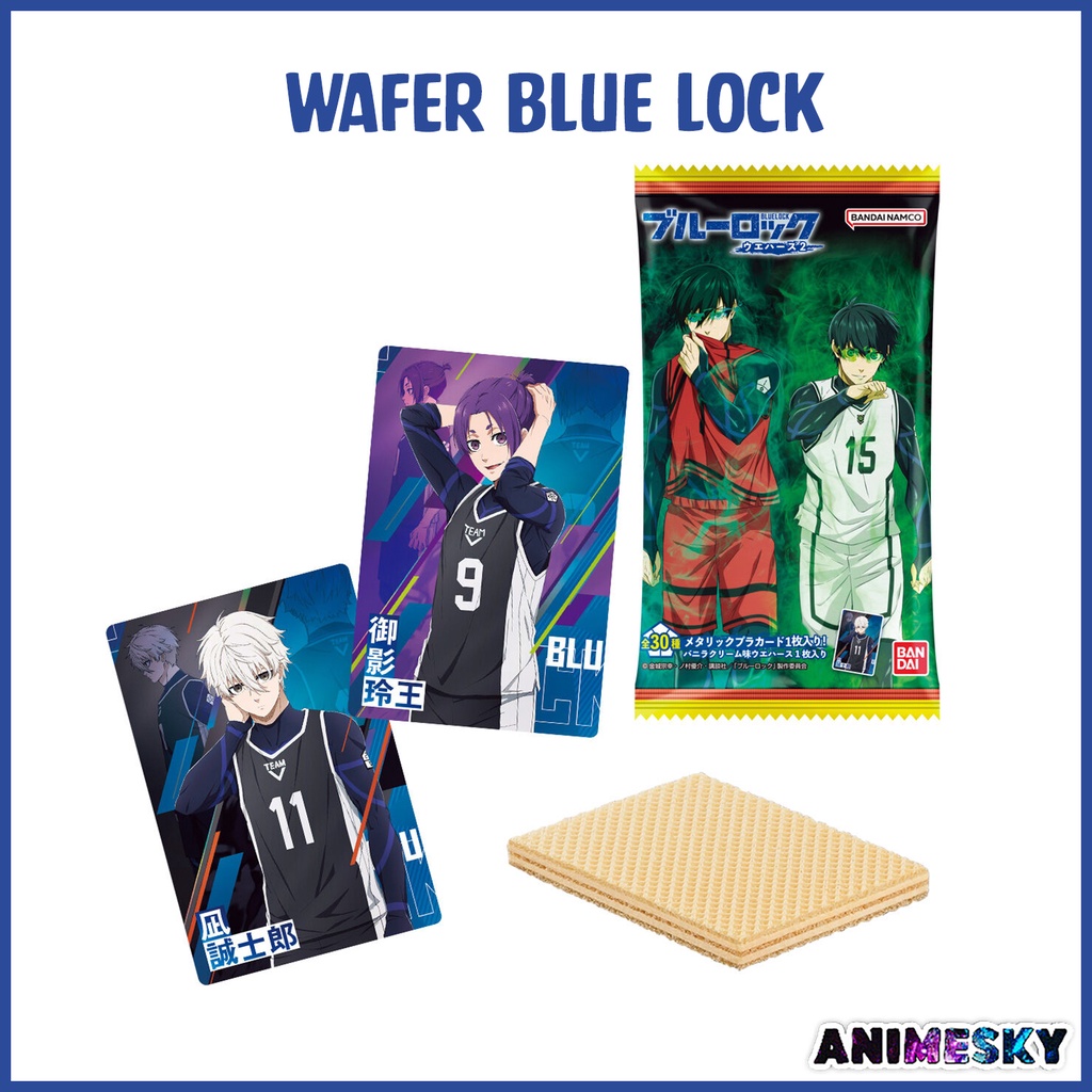 Genuine BLUE LOCK wafer dignity card Pack - BLUE LOCK wafer card ...