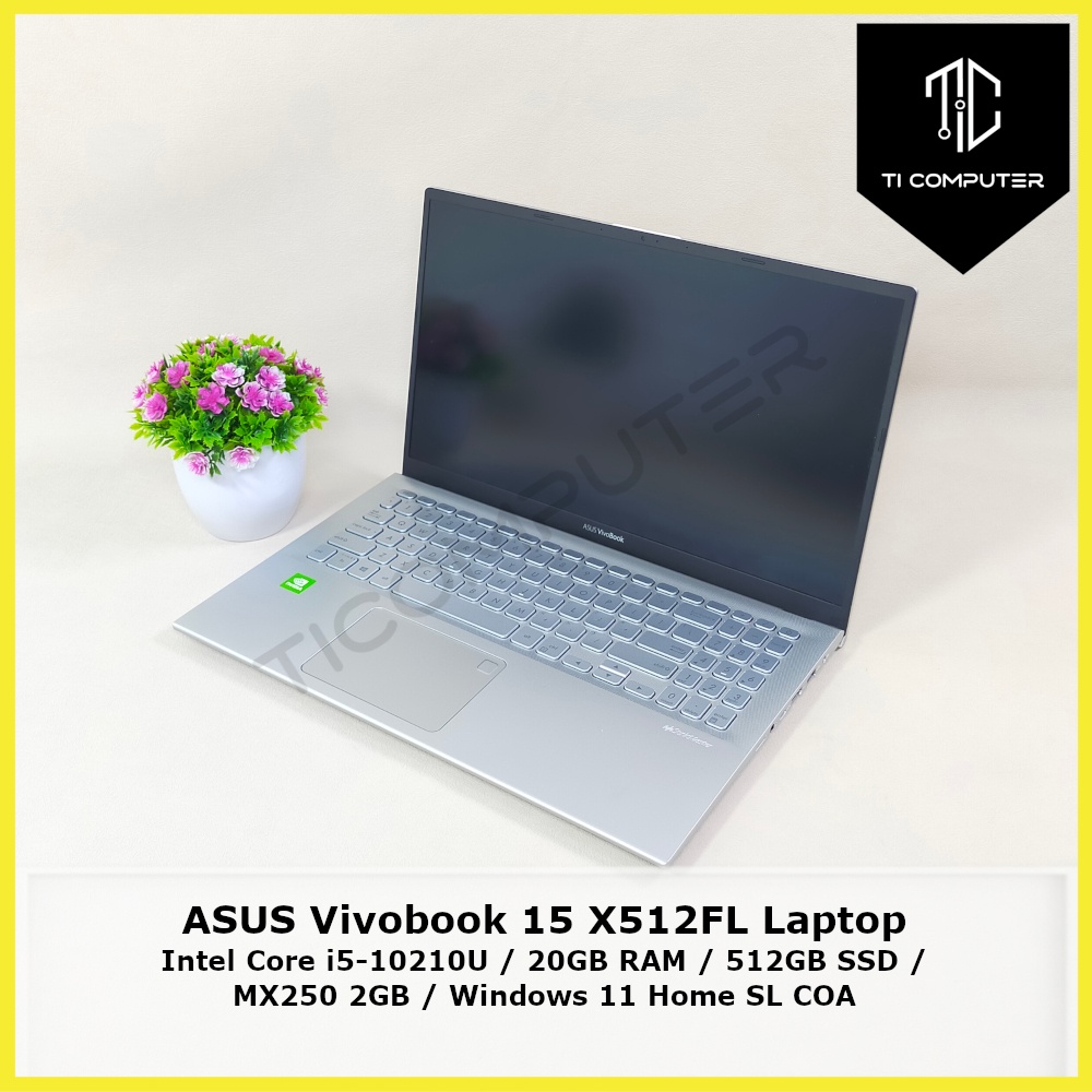 ASUS Vivobook 15 X512FL Intel Core i5-10210U 20GB DDR4 RAM 512GB NVMe ...
