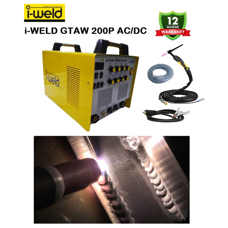 i-Weld GTAW 200P AC/DC Inverter TIG Pulse Welding Machine | Shopee Malaysia