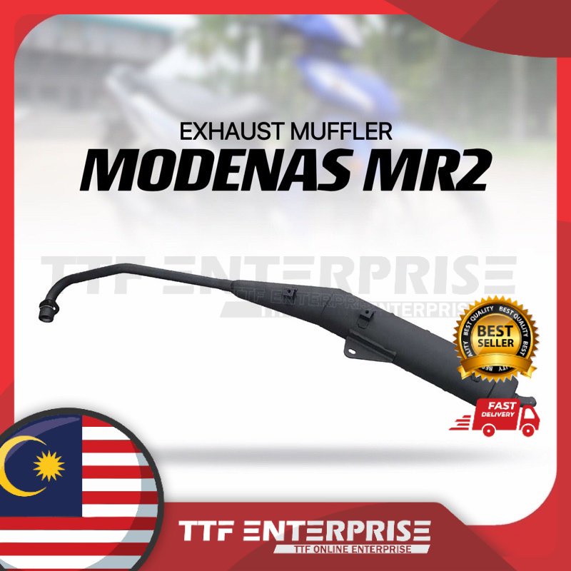 MODENAS MR2 EXHAUST MUFFLER (STANDARD) KRISS MR2 EKZOS PIPE | Shopee ...