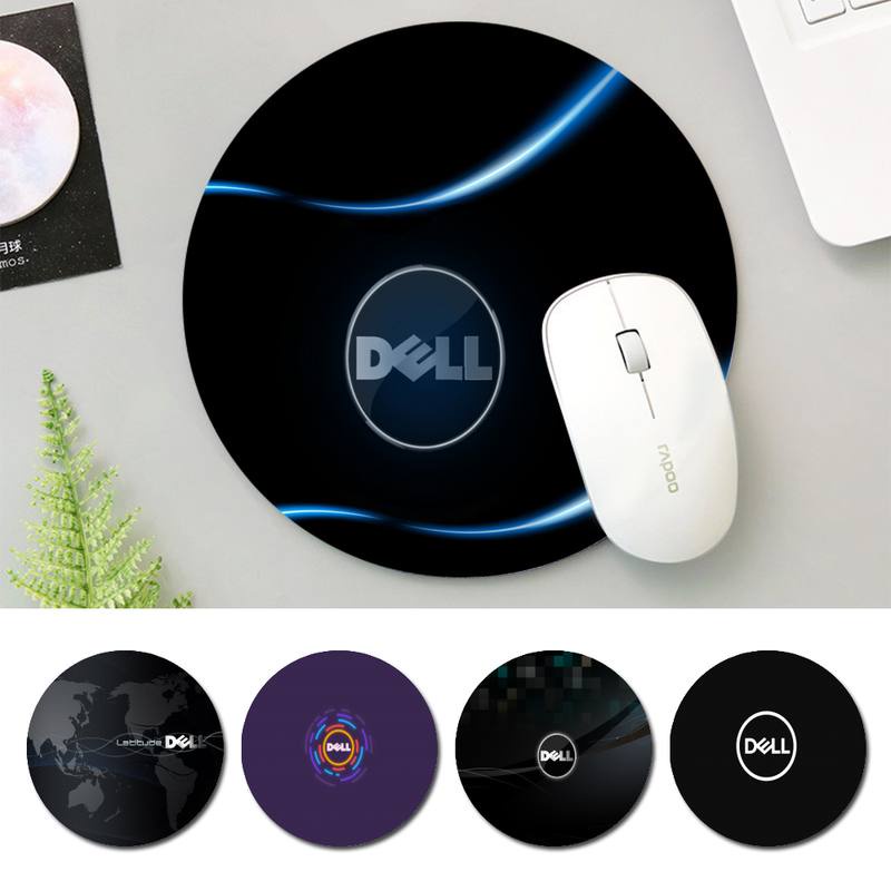 2023 Dell office mouse pad non-slip pad player pad round size rubber ...