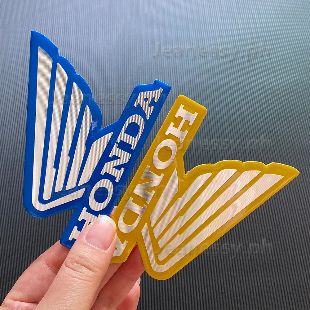 *READY STOCK*3D Metal Sticker Badge Rainbow Motorcycle Decals Tank ...