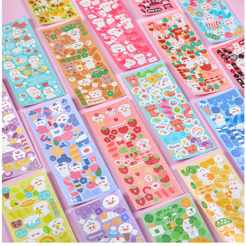 Cartoon Guka Sticker Hand Account Stickers DIY Decorative Stickers ...