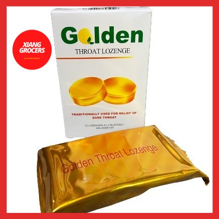 Golden Throat Lozenges金嗓子喉片6pieces x 2 bars | Shopee Malaysia