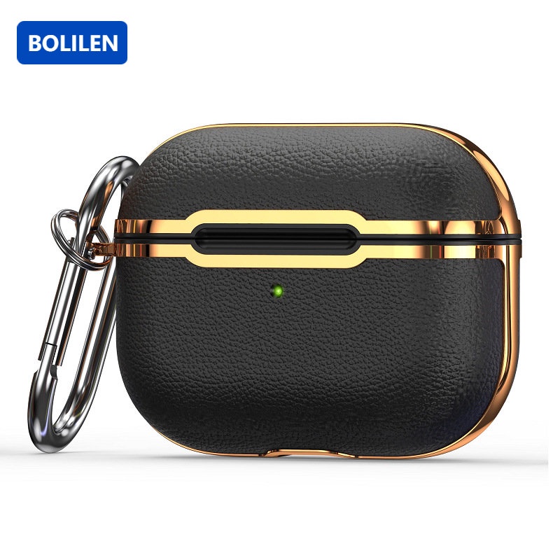 Upgrade Airpods Pro 2 3 Case Cover, Leather Texture Full-Body ...