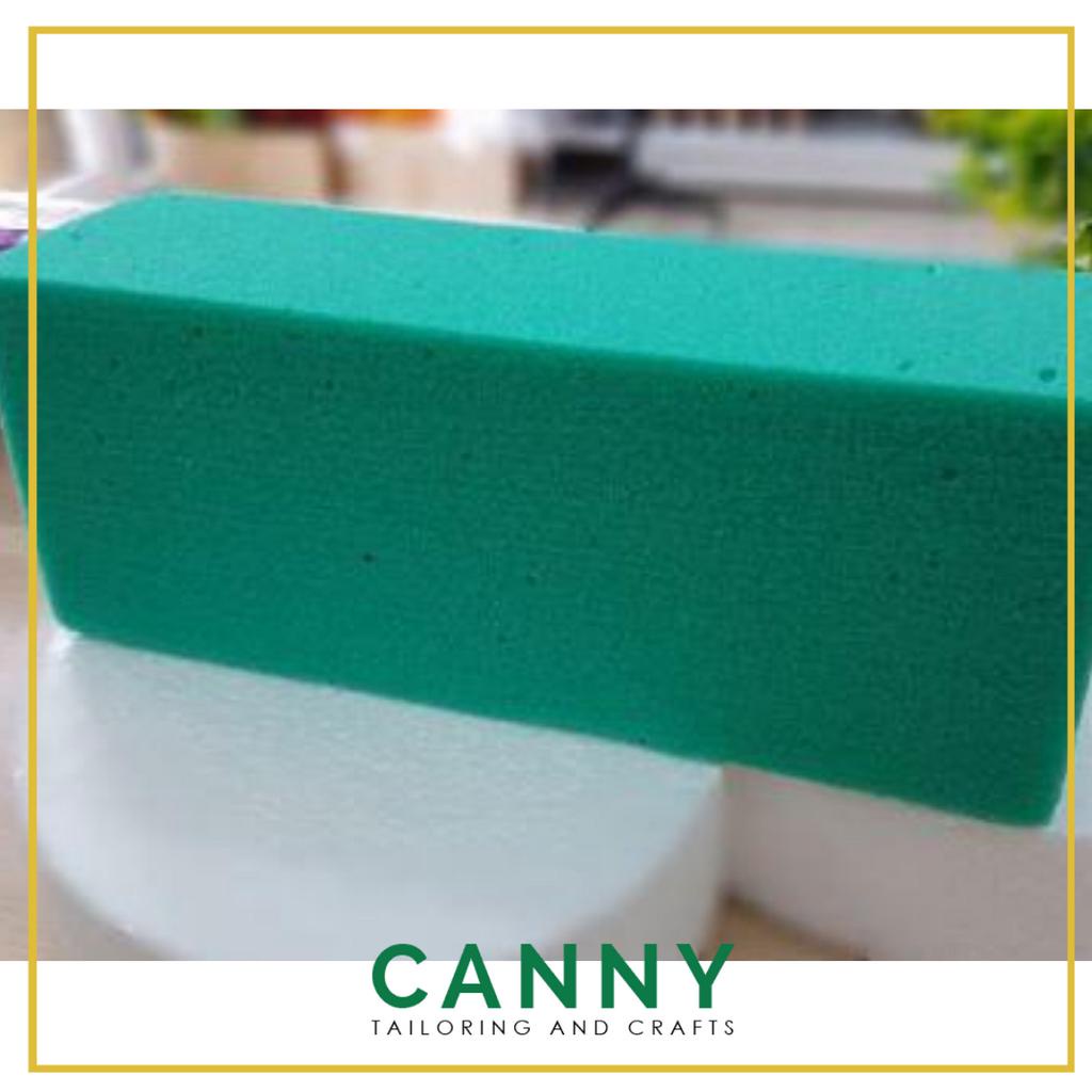 Span Bunga Kering Borong 1 Kotak 110pcs / Floral Foam Dry Sponge Hard ...