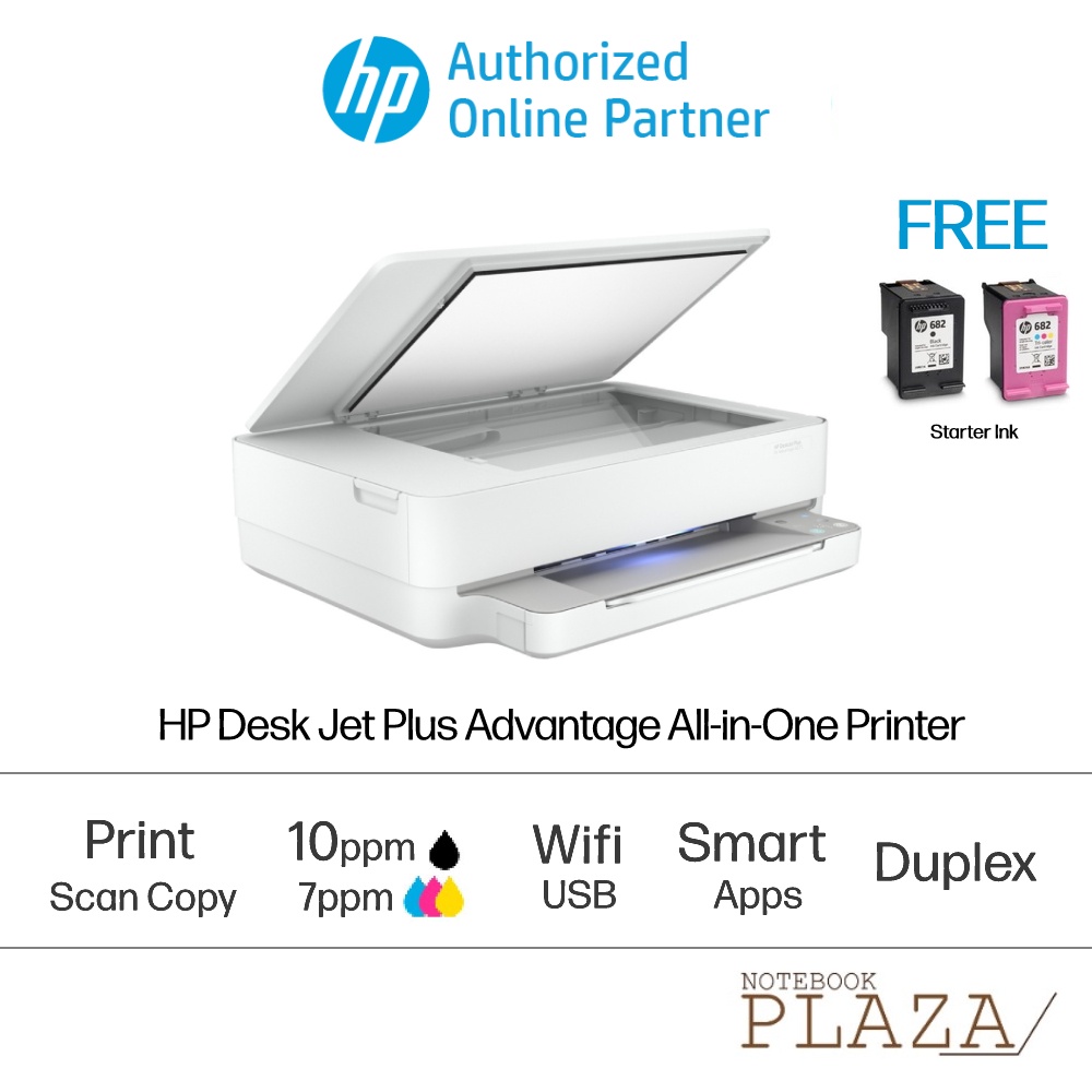 HP Desk Jet Plus Advantage All-in-One Printer Ink 6075 | Shopee Malaysia