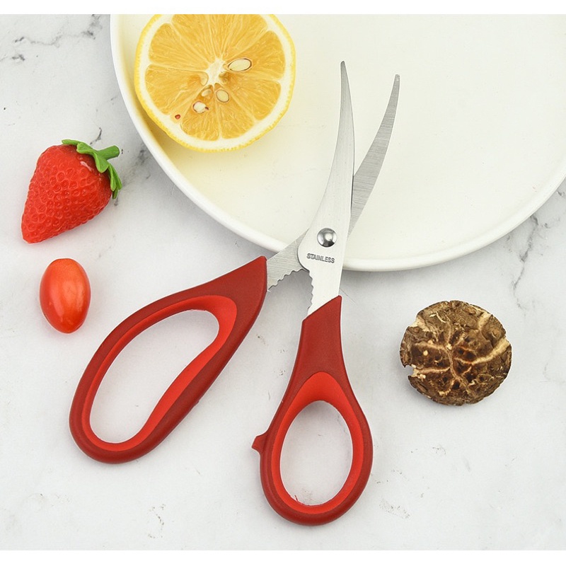 STAINLESS STEEL SEAFOOD SCISSORS SHRIMP SCISSORS KITCHEN SCISSORS ...