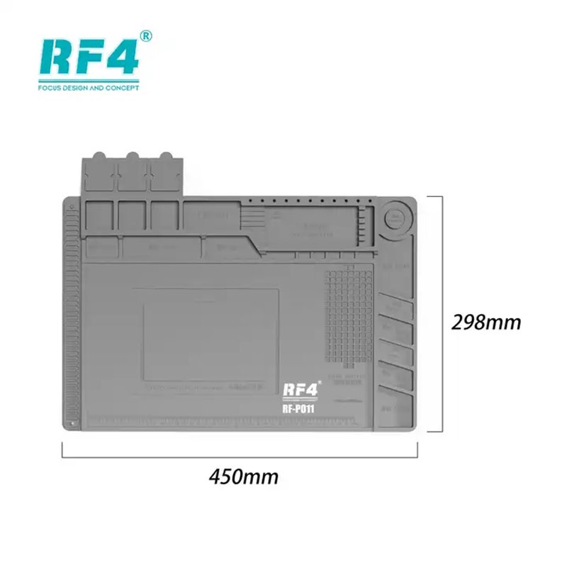 RF4 RF-PO11 450*298mm Antistatic Heat Insulation Pad Microscope Base ...