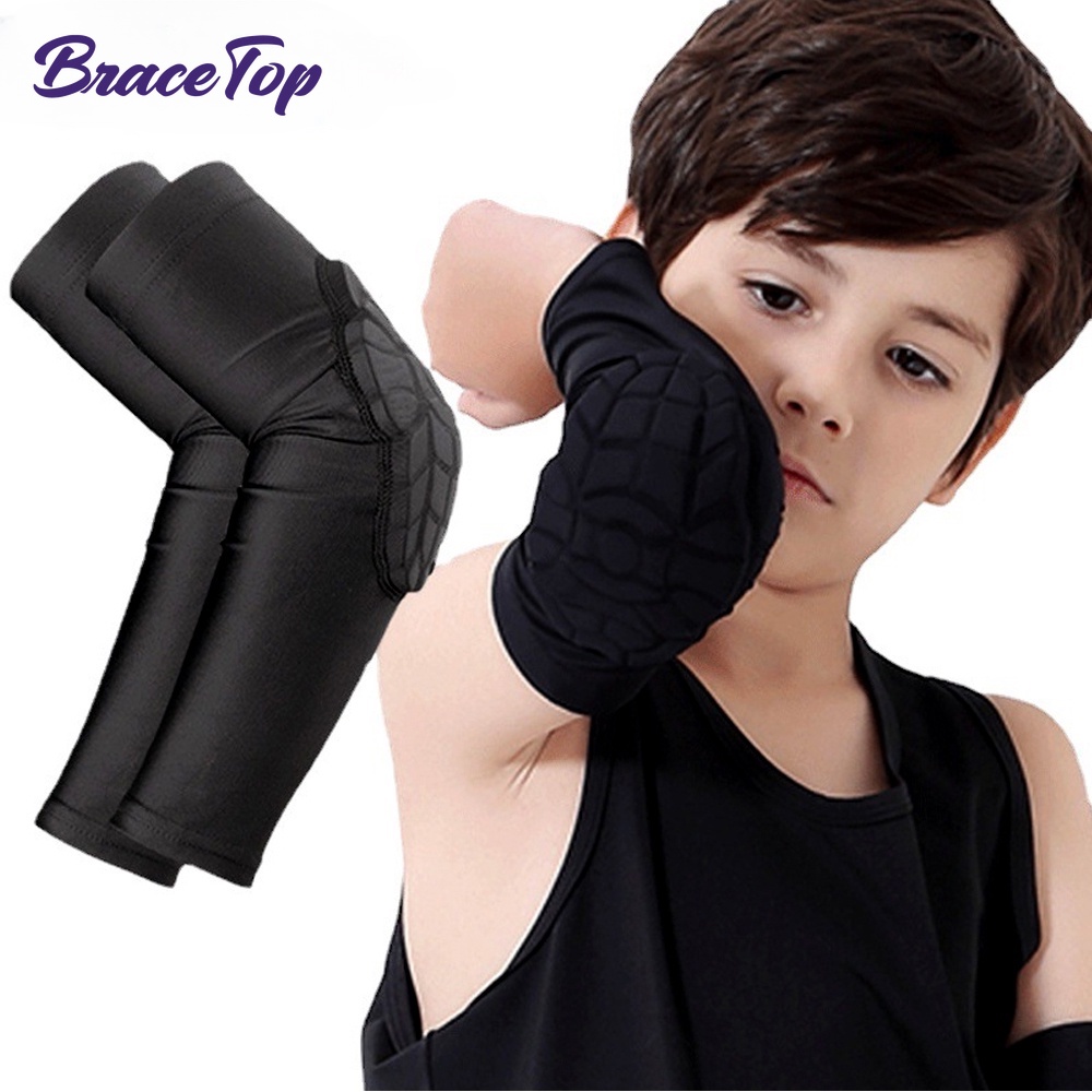 BraceTop 1PCS elbow pad for 5-15 Years old kids elbow support elbow ...