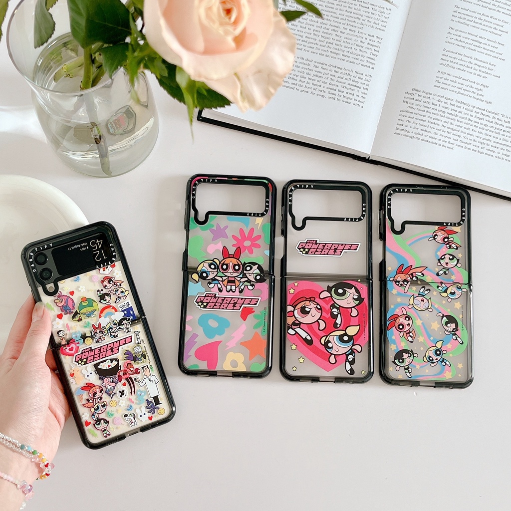 The Powerpuff Girls Casetify Hard Acrylic + Black Bumper Shockproof ...