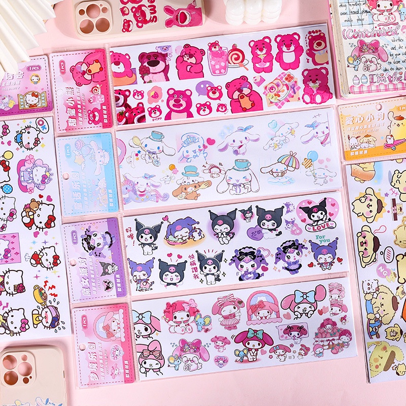 Handbook Tape Stickers Stickers Washi Tape Stickers Cute Cartoon ...