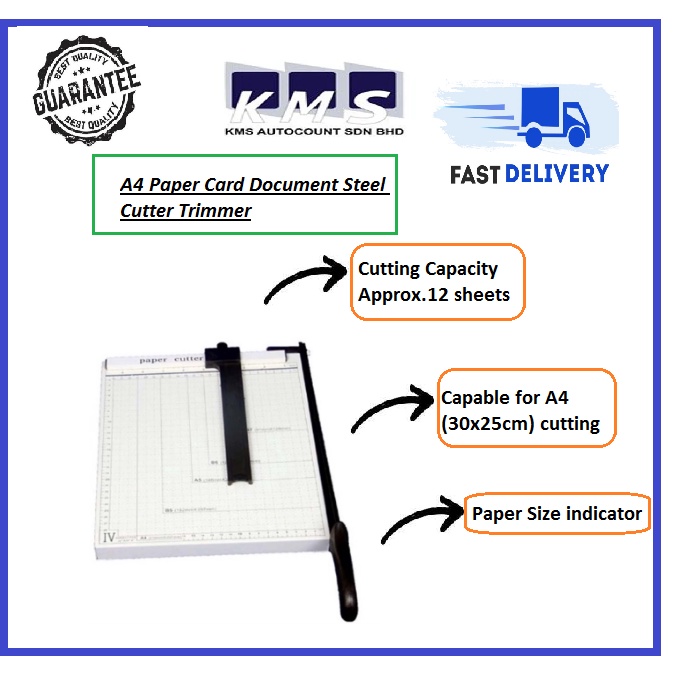 A4 Paper Card Document Steel Cutter Trimmer | Shopee Malaysia
