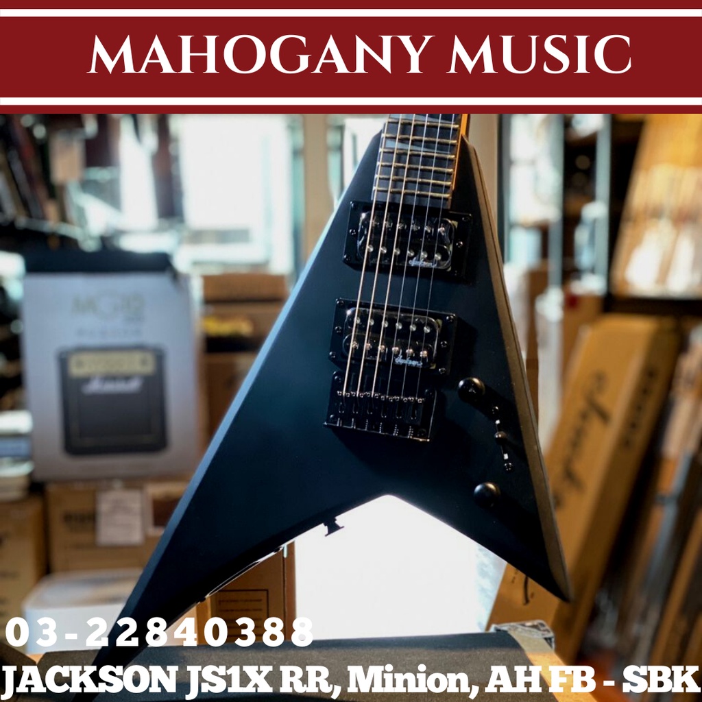 Jackson JS Series RR Minion JS1X Electric Guitar, Amaranth FB, Satin ...