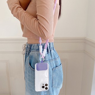 Necklace HandPhone Lanyard Nylon Patch Crossbody Neck Clip Snap Hanging ...