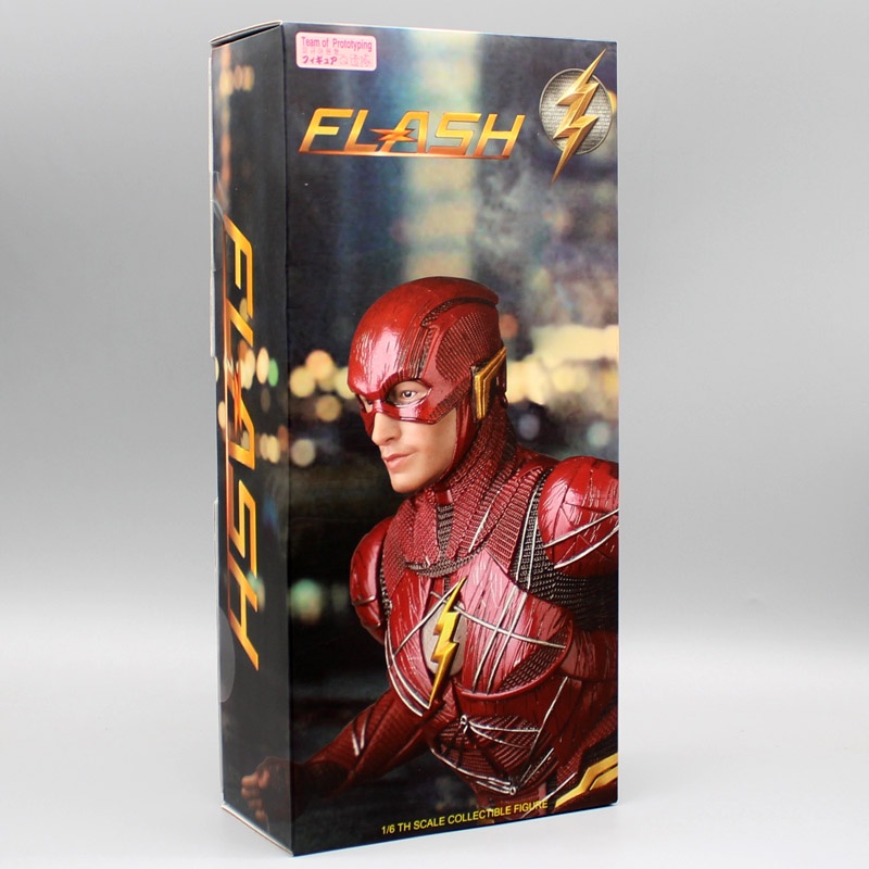 Crazy Toys FLASH 1/6 Statue Action Figure 34cm Team of Prototyping PVC ...