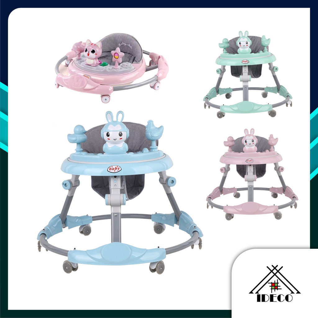 IDECO Baby Walker Walkers for kids With Wheels Andador Car Toddler ...