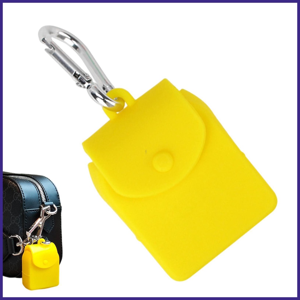 Mini Pouch for Purse Mini Silicone Pouch with Carabiner for Purse ...