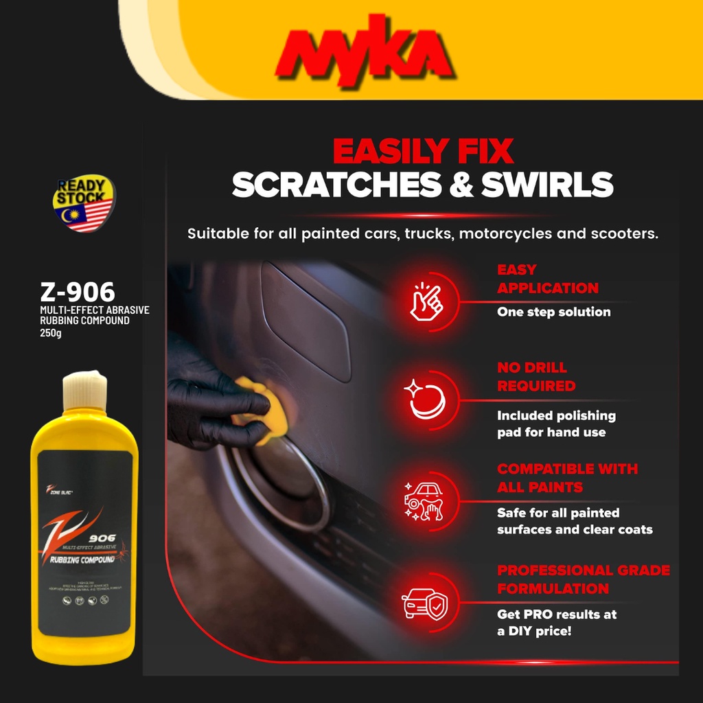 Car polish rubbing compound car polish machine polish kereta wax ...