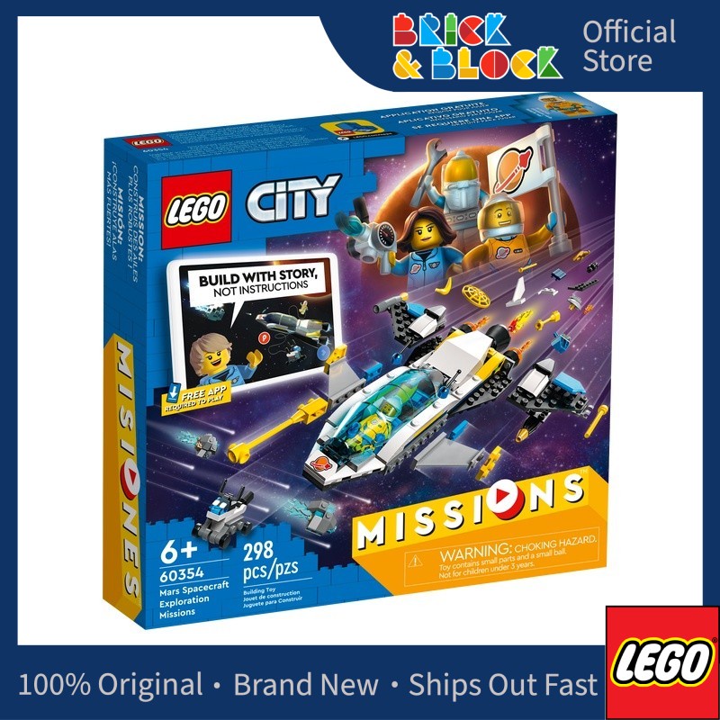 LEGO 60354 Mars Spacecraft Exploration Missions | LEGO City | Shopee ...