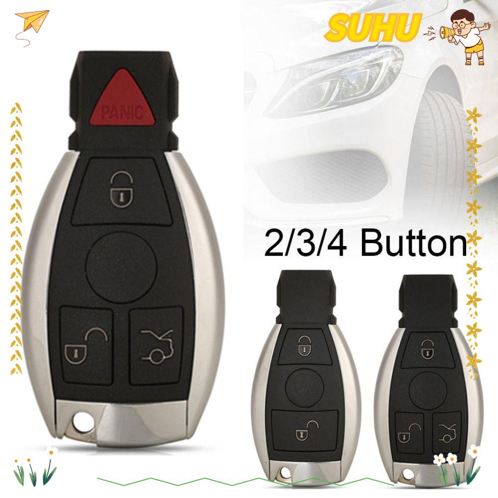 SUHU Car Key Shell, ABS BGA NEC Remote Key Case, Replace 2/3/4 Buttons ...