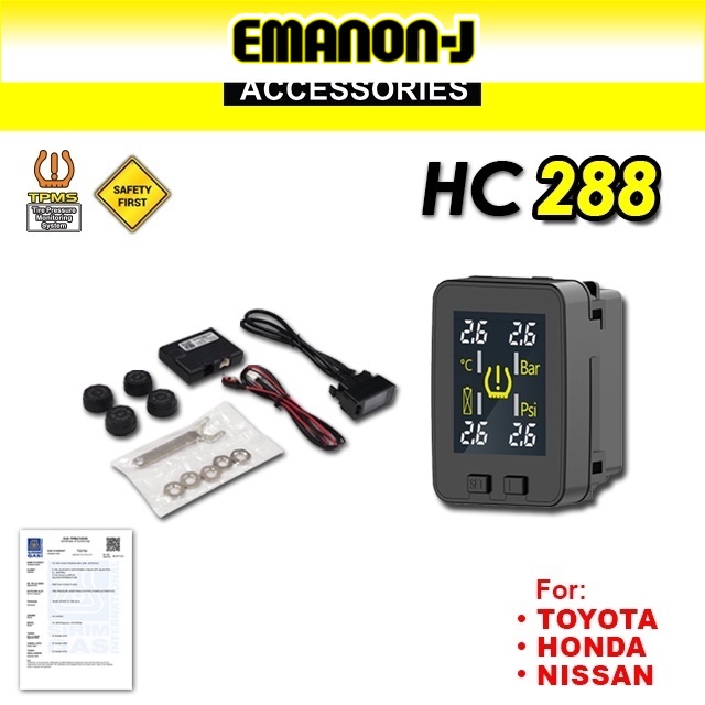 Tire Pressure Monitoring System TPMS WITH SIRIM CERTIFIED for Honda ...