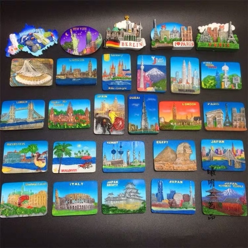 Hiasan Peti Sejuk Cenderahati Murah Promos Spain Italy Egypt Dubai ...