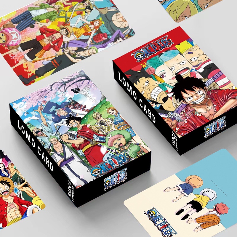 2023 ONE PIECE Lomo Card Double-sided Color Printing Monkey D. Luffy ...