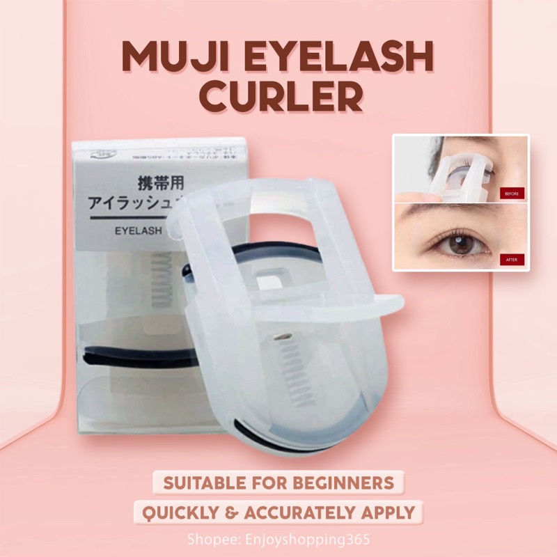 MUji Portable Eyelash Curler 日本无印良品迷你睫毛夹 | Shopee Malaysia