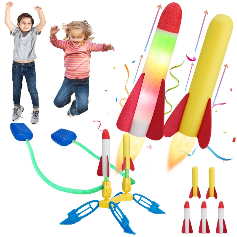 Children Outdoor Foot Launcher Eva Foam Cotton Material Luminous ...