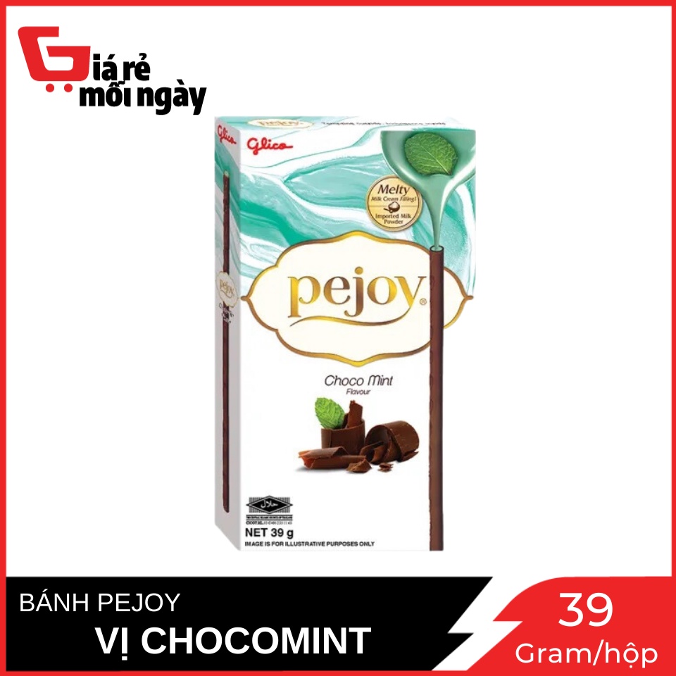 Glico PEJOY Ice Cream Cake Sticks Mint Chocolate Flavor 39g Box ...