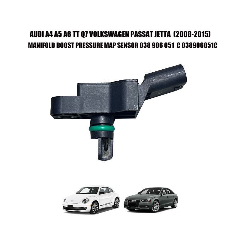AUDI A4 A5 A6 TT Q7 VOLKSWAGEN PASSAT JETTA (2008-2015) MANIFOLD BOOST ...