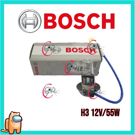 100% ORIGINAL BOSCH ECO H3 12V 55W 453 LIGHT BULB | Shopee Malaysia