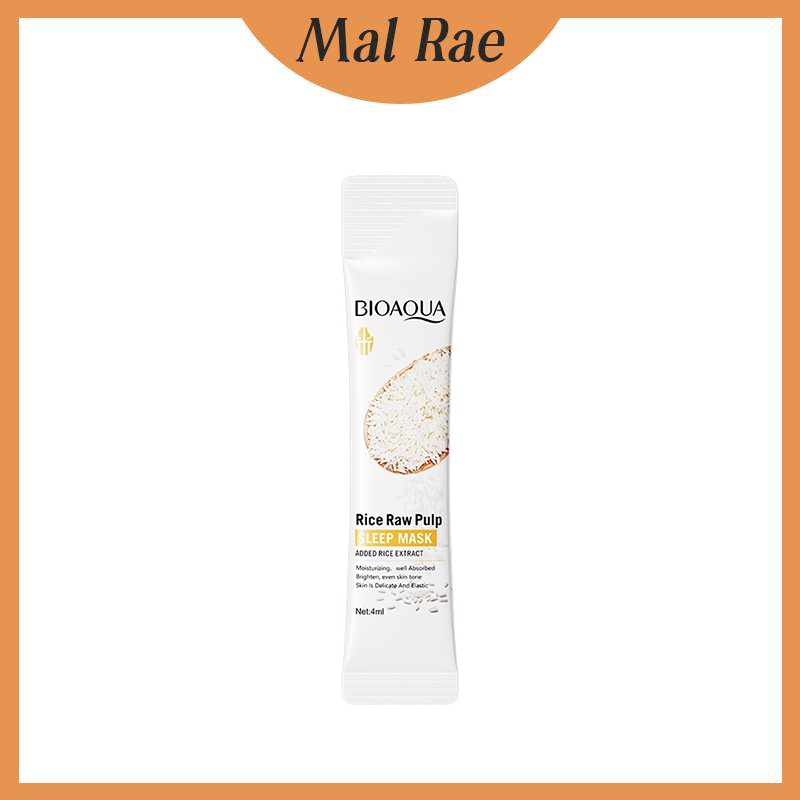 BIOAQUA Rice Pulp Sleeping Mask Hydrating and Moisturising Leave-on ...