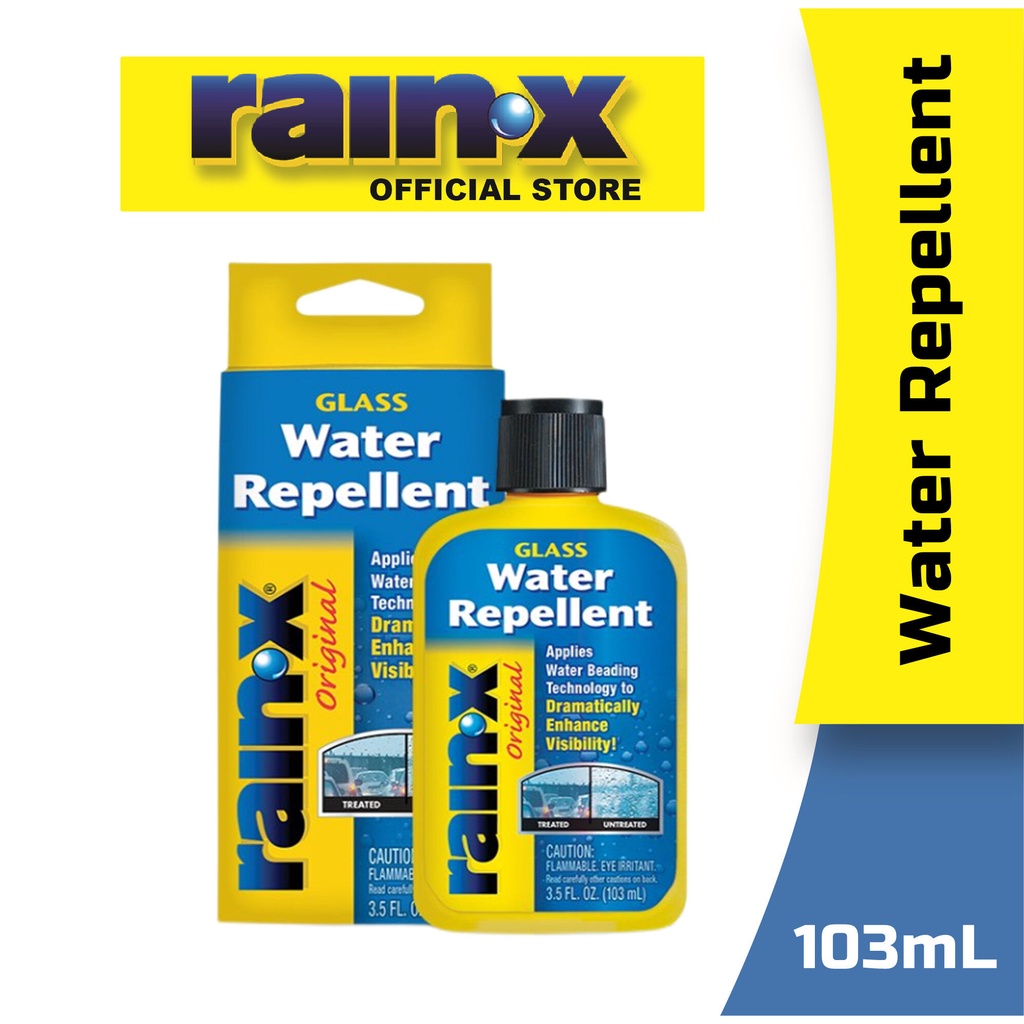 Rain X Water Repellent Window Glass Treatment Plastic Repellent Anti ...