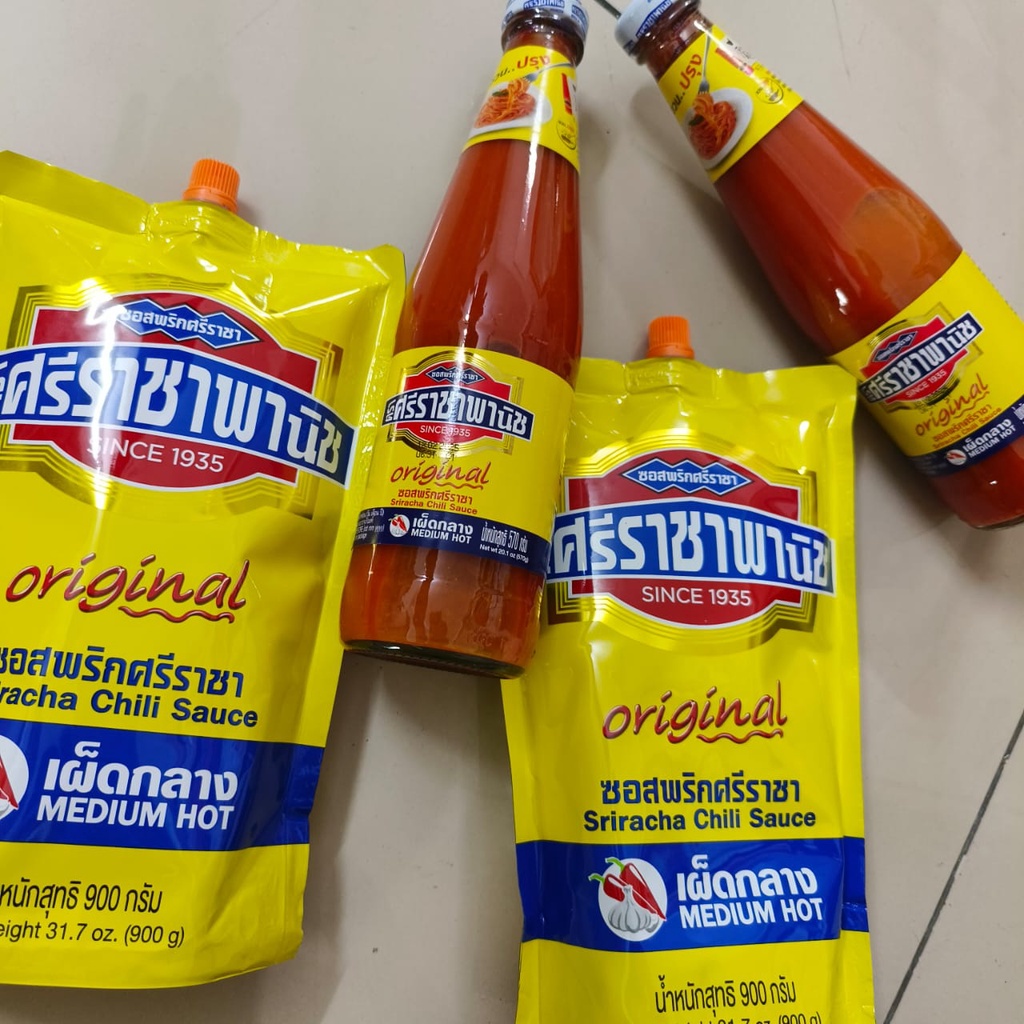 Thailand Sri Raja Panich Original Sriracha Chili Sauce Sriracha Panich ...