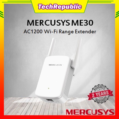 Mercusys Powered By TP-Link ME30 AC1200 Wi-Fi Range Extender ( RE ...