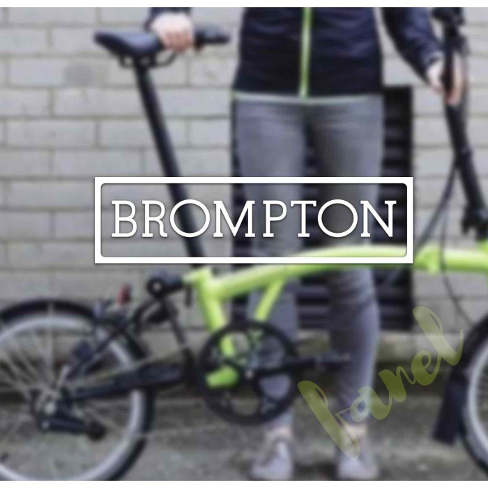 [PS] Brompton STICKER CUTTING STICKER BROMPTON Motorcycle Car | Shopee ...