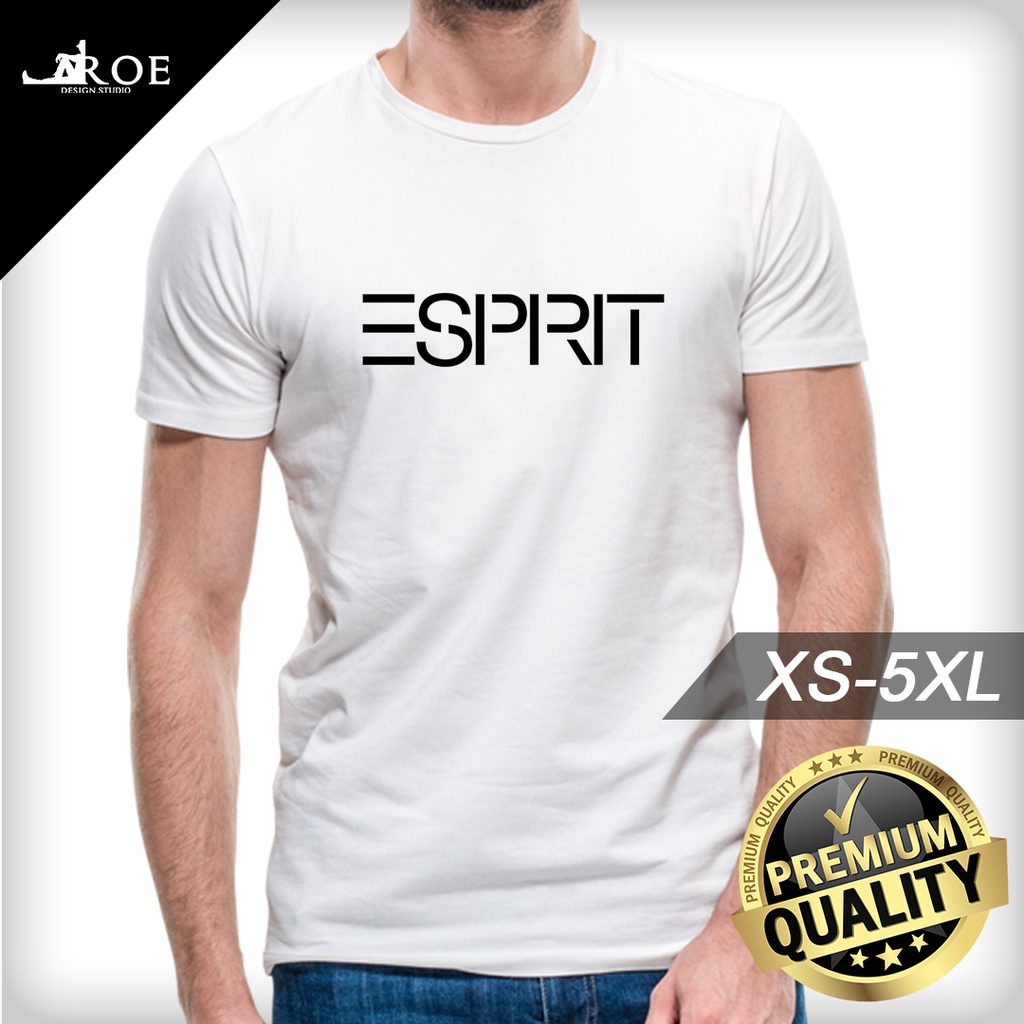 🔥 Baju Tshirt ESPRIT Unisex + Plus Size 🔥 | Shopee Malaysia